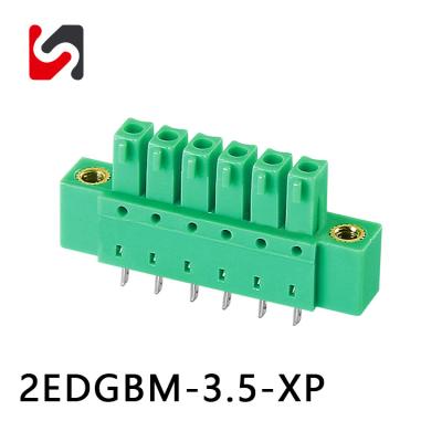 Cina 2EDGBM-3.5 300V 3,5 mm 3,81 mm costruttore di blocchi terminali in vendita