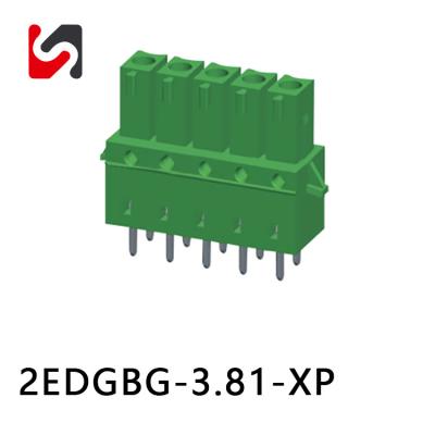 Cina SHANYE marchio 2EDGBG-3.81 blocco terminale 3.81 mm passo 300V sostituire phoinex in vendita