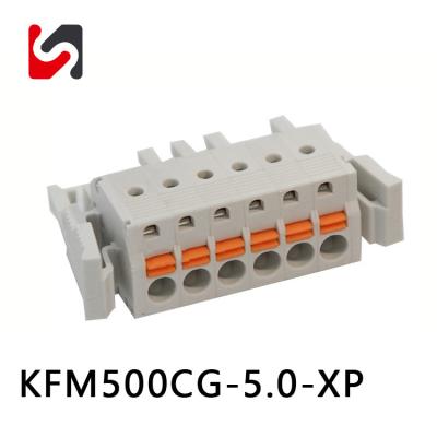 Cina SHANYE BRAND KFM500CG-5.0 300V connettore per pcb Phoenix 5.0mm di passo femminile e maschile in vendita