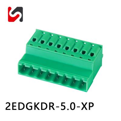 Китай SHANYE BRAND 2EDGKDR-5.0 300V феникс подключаемый терминал блок для печатных плат женского пола мужского пола продается