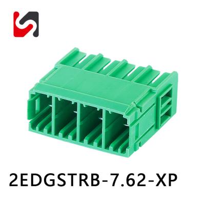 China SHANYE BRAND 2EDGSTRB-7.62 300V de venda quente conector de pcb modelo phoinex blocos terminais pluggable 7.62mm à venda