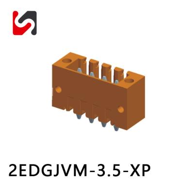 Cina terminale a vite di montaggio per PCB 2EDGJVM-3.5 con flang in vendita