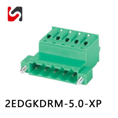Cina SHANYE BRAND 2EDGKDRM-5.0 300V fornitore di blocchi terminali per pcb in vendita