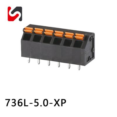 中国 2P-24P ポール Pcb 5.0mm ピッチ フェニックス ターミナル ブロック コンネクタ サプライヤー 販売のため