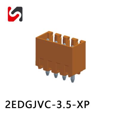 China bloco terminal de 3,81 mm da marca shanye 2EDGJVC-3.5 para PCB à venda