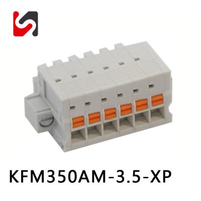 Cina SHANYE BRAND KFM350AM-3.5 300V Nuovi blocchi terminali in fiocco da 3.5mm da uomo donna in vendita in vendita