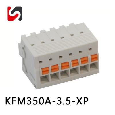 Китай SHANYE BRAND KFM350A-3.5 300V Рекомендую 3,5 мм феникс подключаемые терминальные блоки мужского пола с ROHS продается
