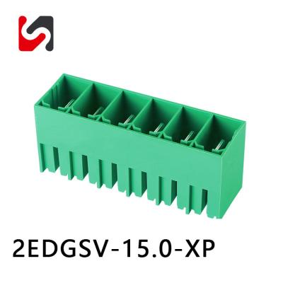 中国 SHANYE BRAND 2EDGSV-15.0 600Vホットセール 15.0mmフェニックスPCBタイプ接続器 販売のため