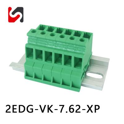 Китай 2EDG-VK-7.62 600V 30A горячая продажа Din Rail Terminal Blocks поставщик продается