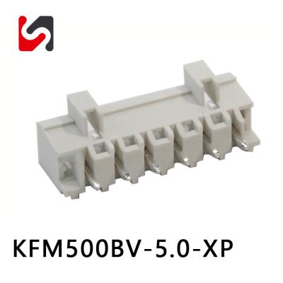 中国 男性 女性 プラグイン可能な端末ブロックコネクタ 5.0mm 直線 300V プロモーション 販売のため