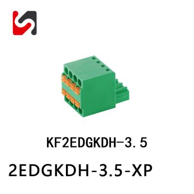 中国 300V 9P プラグイン可能な端末ブロック PA66 プラスチック UL94V-0 銅合金 販売のため