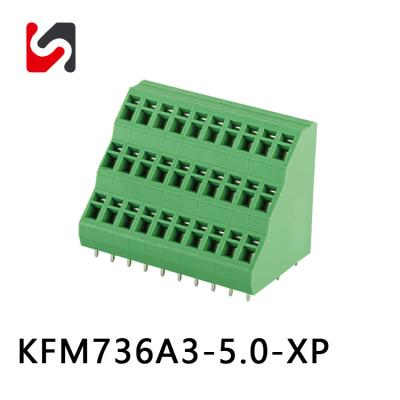 Cina 300V 5.0mm Pitch Phoenix PCB terminale di filo a molla con buona qualità in vendita