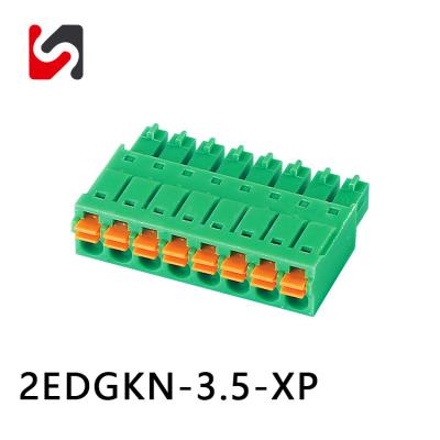 China 300V 3.5mm Pitch Pluggable Terminal Blocks Pluggable PCB Terminal Blocks à venda
