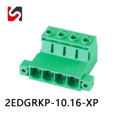 China 600V 10.16mm Pitch Pluggable Terminal Blocks Homem e Mulher à venda