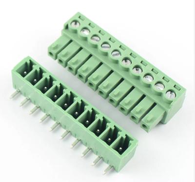 China Industrial Grade 10A Polyamide Housing 24 - 10 AWG Screw Terminal Blocks à venda