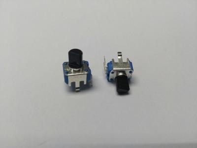 China Rotary Potentiometer 9 mm horizontal type 3 pins plastic flat shaft for transducer for sale