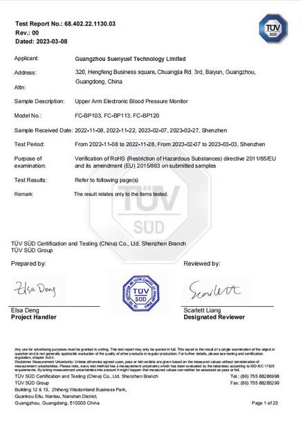 - Guangzhou Suenyuet Technology Limited