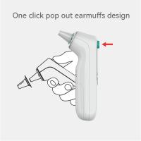 China Non Contact IR Forehead Ear Thermometer With Automatic Shutdown Function for sale