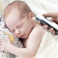 China Fast Forehead Thermometer IP20 With Large Backlight LCD Screen for sale
