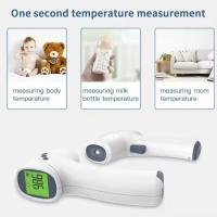 China OEM Non Contact LCD Forehead Thermometer With Buzzer for sale