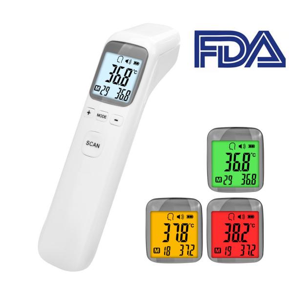 Quality Non Contact Baby Forehead Thermometer 3VDC With Memory And Backlit LCD Display for sale