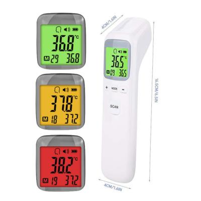 China Non Contact Digital LCD Fever Thermometer 3 - 5cm Measuring Distance for sale