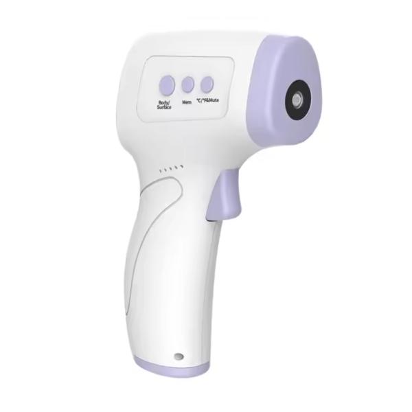 Quality White Infrared Non Contact Forehead Thermometer With Fever Alarm And LCD Display for sale