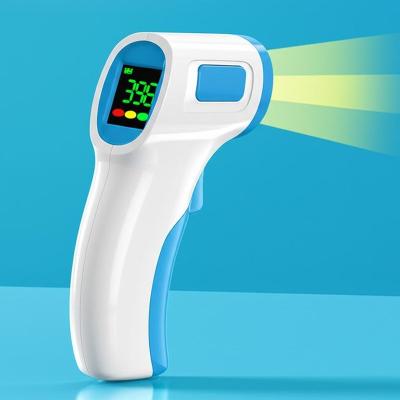 China Three-color Backlight Digital Infrared Forehead Thermometer for Safe and Non-invasive Temperature Measurement for sale