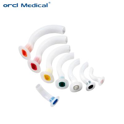 Chine Vente en gros de PE Matériau Guedel Type Anesthésie Voie respiratoire oropharyngée Guedel
