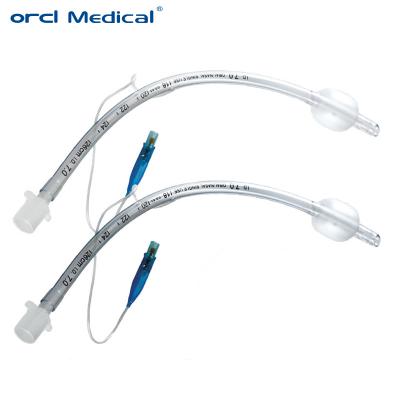 China Medical Standard PVC Single Use Reinforced Cuffed or Uncuffed Endotracheal Tube Supplier for sale