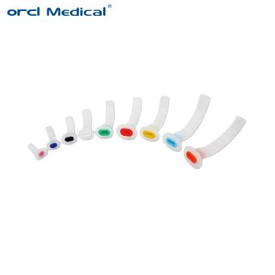 China Medical Sterile PE Guedel OPA Color-Coded Oropharyngeal Airway Wholesale Supplier for sale