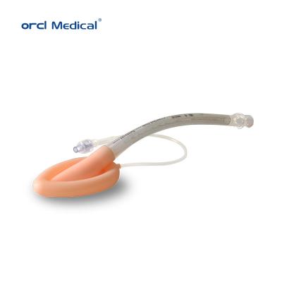 Precio al por mayor Intubado de vías respiratorias quirúrgicas Consumibles Mascarilla de silicona laríngea desechable Vía respiratoria con CE ISO