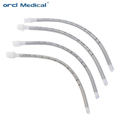 China Medizinische Verbrauchsmaterialien PVC Standard Oral Nasal Endotracheal Tube Ungeschnürt for sale