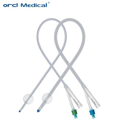 China Disposable Silicone Foley Catheter 1 Way 2 Way 3 Way  Fr6-fr30 for sale