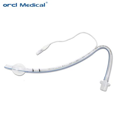 China Low Profile Cuffed 7.5 Endotracheal Tube, PVC Nasal Intubation Tube for sale