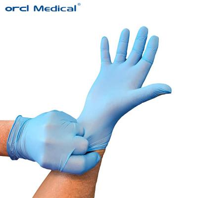 China Adult Disposable Medical Nitrile Gloves Hospital Examination Nitrile Gloves for sale