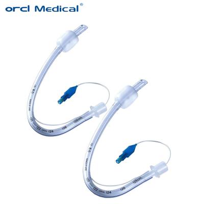 China Medische benodigdheden Gewone versterkte endotracheale buis Introducer Standaard endotracheale buis Manschet/onmanchet for sale