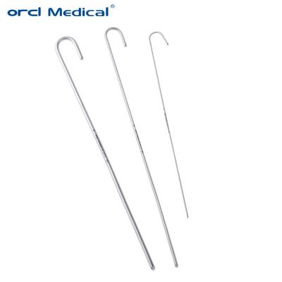 China Zilveren kleur Endotracheale buis introducer stilet, Endotracheale intubatie stilet Te koop