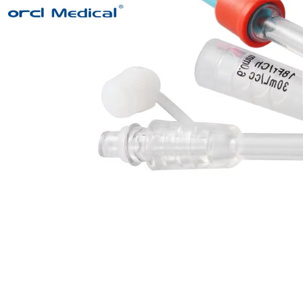 Catetere Foley monouso sterile 100% in silicone rivestito 3 vie Catetere di silicone Foley di tipo standard