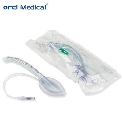 China Factory Supplier Disposable Medical Grade PVC General Anesthesia Intubating Laryngeal Mask Airway With #1-5 Size for sale