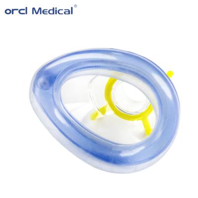 Cina Maschera per anestesia in PVC medicale per consumabili di anestesiologia con CE ISO FDA per adulti, bambini e neonati in vendita