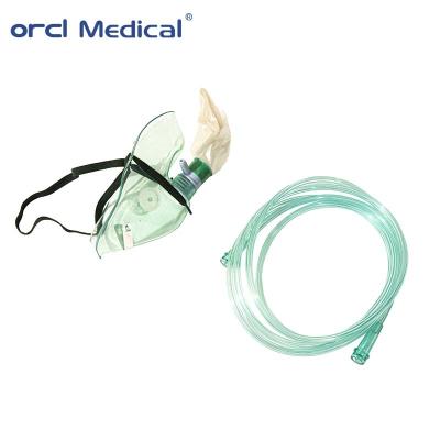 China NBR Mask Quickly Delivery Oxygen High ConcentratIon Difference SIze  Non Rebreathing Mask for sale