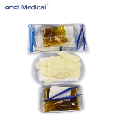 China Medical Disposable Materials Reliable Qualification Disposable Urethral Set With Latex/Silicone Catheter for sale