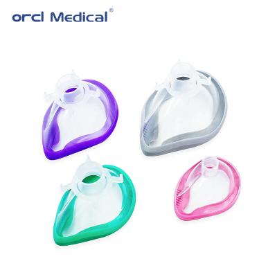 China Medical Consumable Product  Consumable Disposable Sterile Easy Anesthesia Mask Latex-Free Anesthesia Mask to Avoid Allergic Reactions for sale