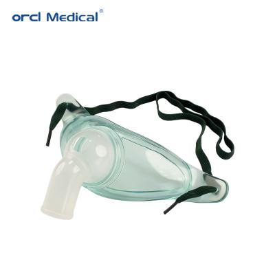 China Disposable Medical Supply PVC Face Oxygen Mask Tracheostomy Mask For Adult/Pediatric for sale