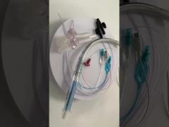 Eenmalige dubbele lumen endobronchiale buis voor thoracale chirurgie