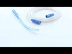 Medical Yankauer Suction Set Connecting Tube Tip Handle With 180cm/360cm