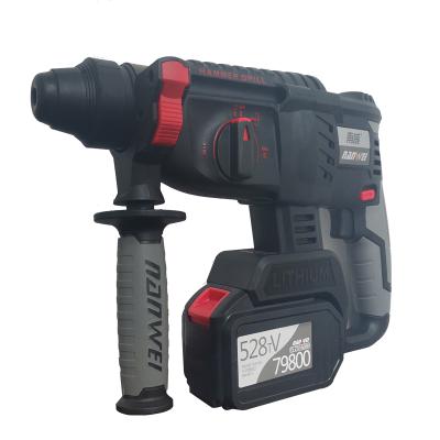 China Heavy Duty Professional Custom Wholesale Construction Machine- Cordless Hammer Drill for sale