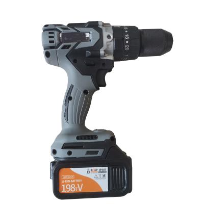 China Hot sale electric drill machine portable household drill lithium impact cordless drill for sale