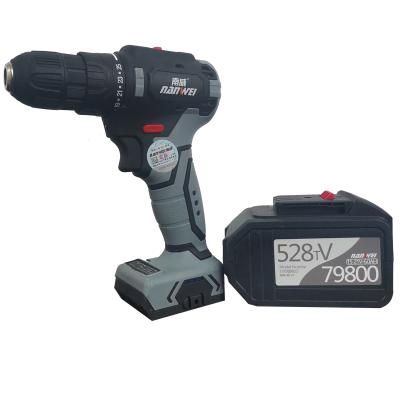China Hot Household Product 21V Lithium Battery Impact Cordless Drill Torque Electric Cordless Drill for sale